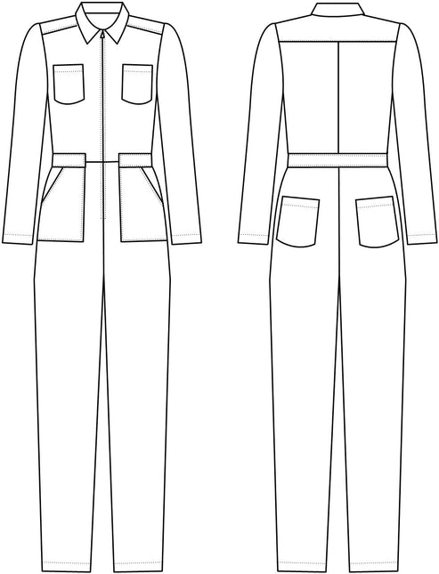 Intrepid Boiler Suit (ENG) – Alice & Co Patterns