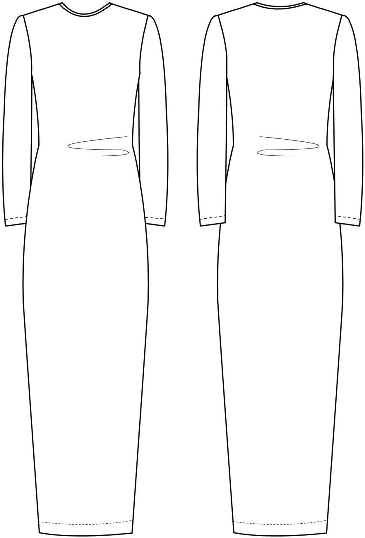 Alice & Co Patterns Iceberg Maxi Dress