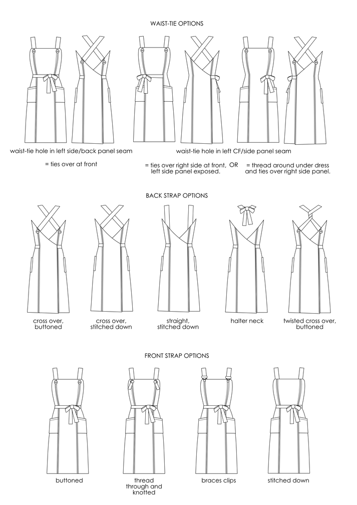 Adele Apron Dress – Alice & Co Patterns